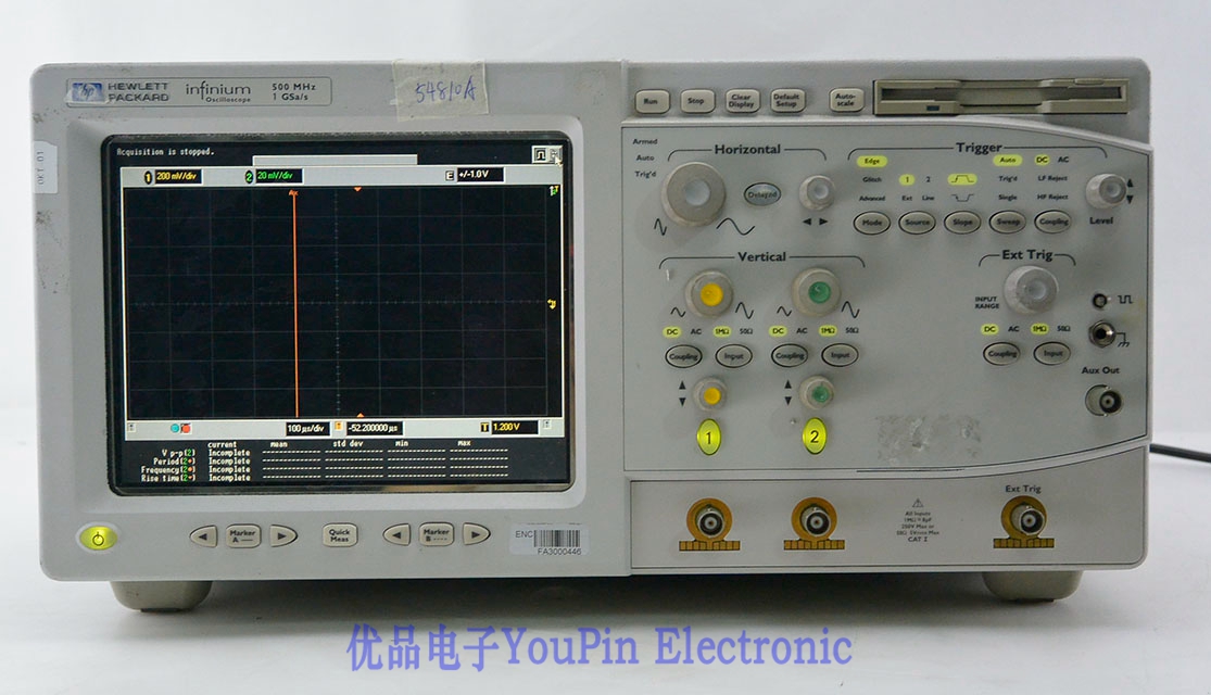 Keysight(Agilent) 54810A Infiniium Oscilloscope - Buy Keysight, Agilent ...