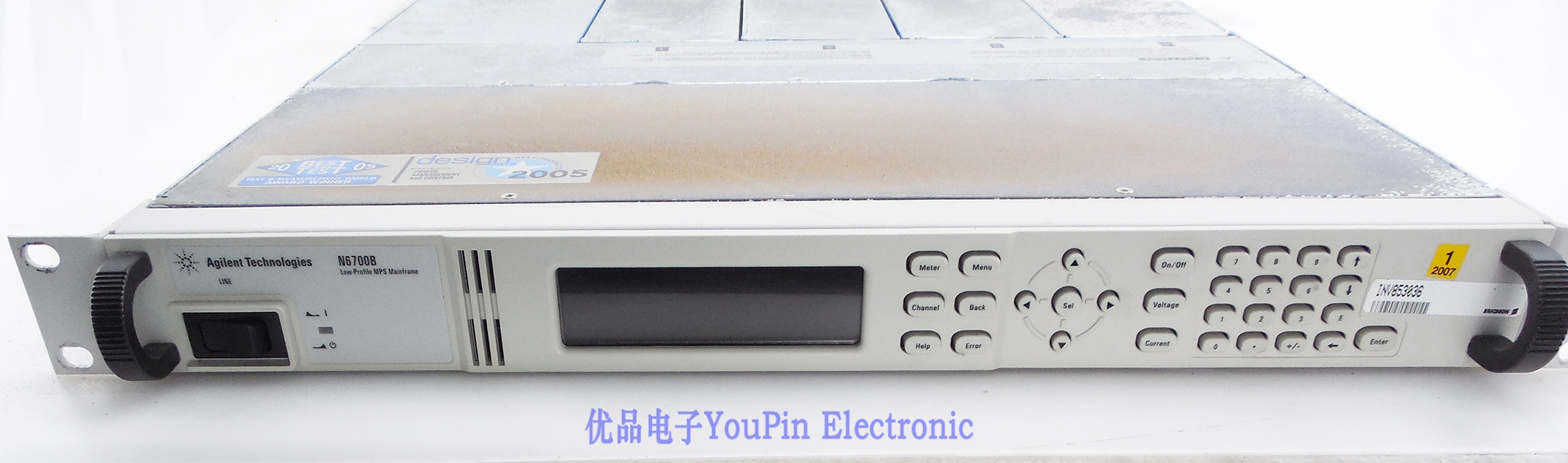 Keysight(Agilent) N6700B Low-Profile Modular Power System Mainframe ...
